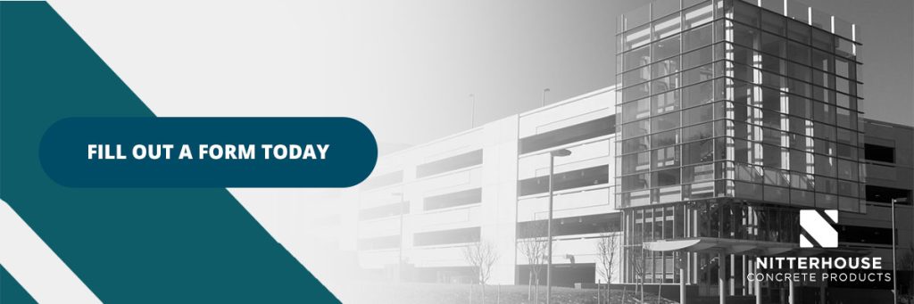 Precast Concrete Double Tees | Nitterhouse Concrete