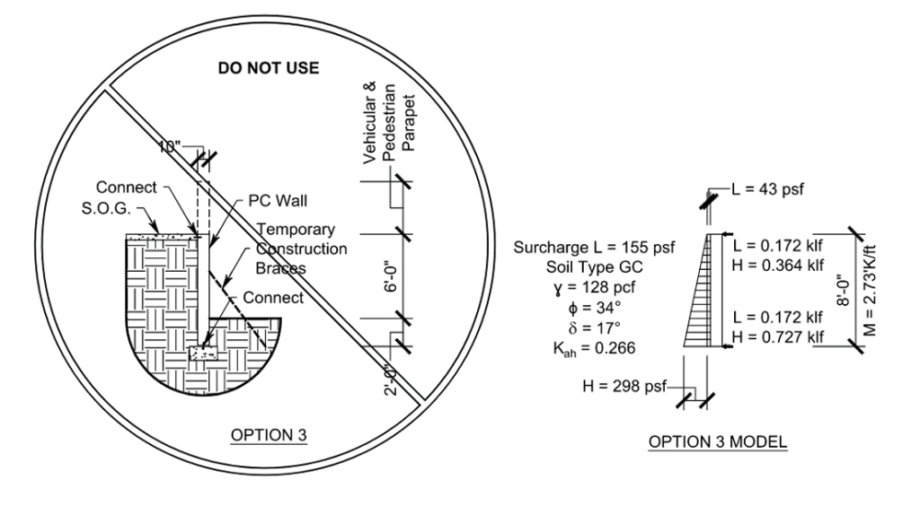 Grade Transition at Walls in Precast Concrete Parking Structures | NCP